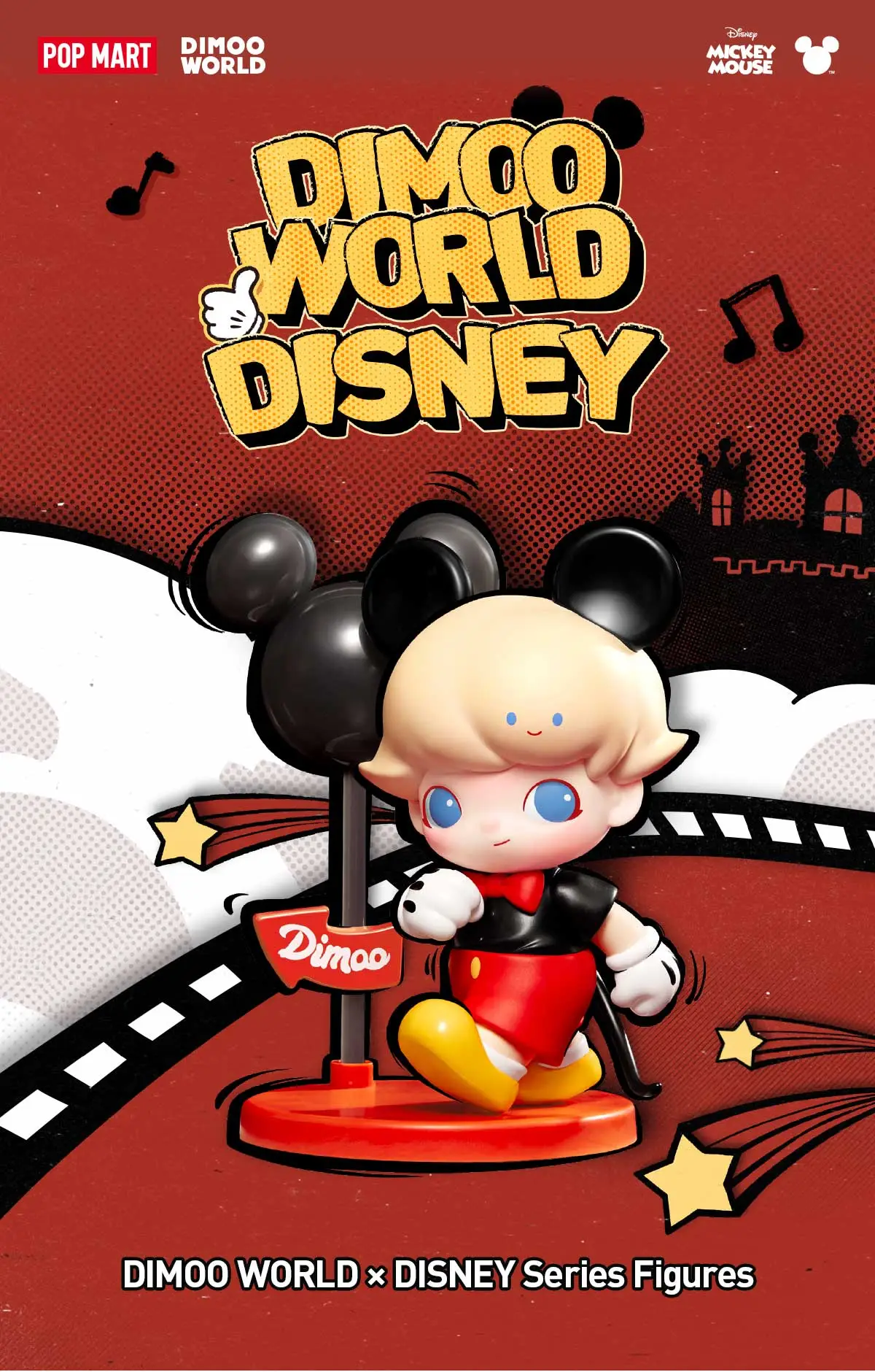 POP NOW:DIMOO WORLD × DISNEY Series Figures - POP MART (United States)