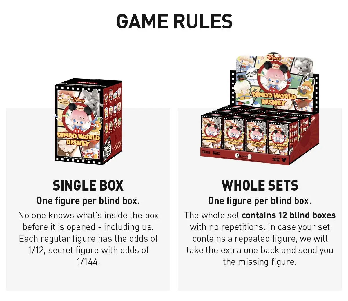 POP NOW:DIMOO WORLD × DISNEY Series Figures - POP MART (United States)