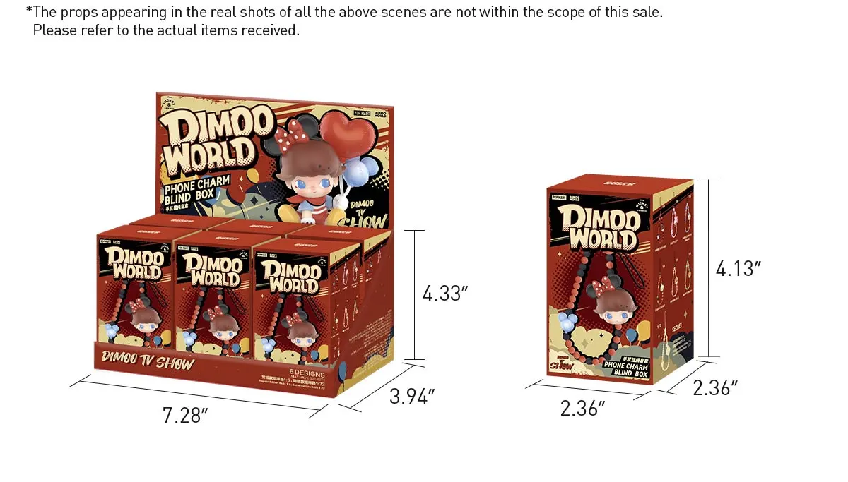 POP NOW:DIMOO WORLD × DISNEY Series-Mobile Phone Lanyard Blind Box ...