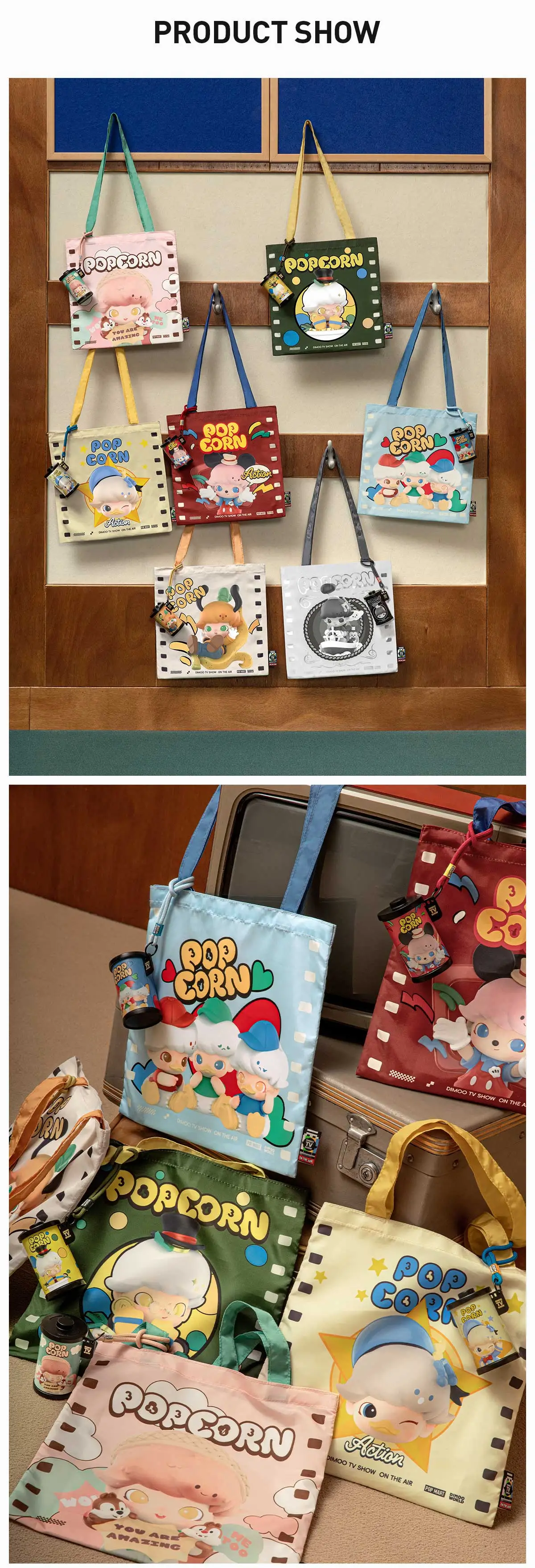 POP NOW:DIMOO WORLD × DISNEY Series-Storage Bag Blind Box - POP MART ...