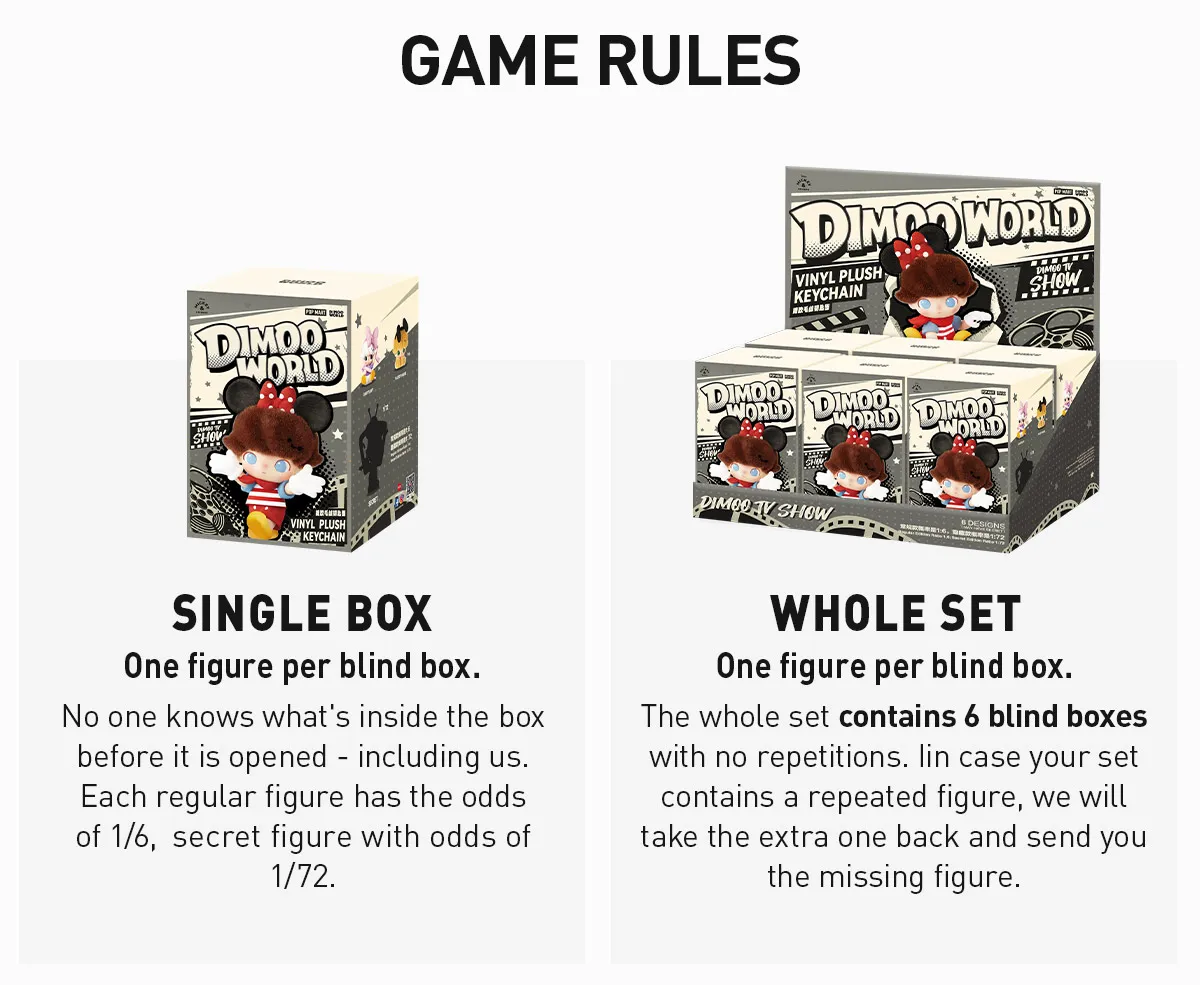 POP NOW:DIMOO WORLD × DISNEY Series-Vinyl Plush Keychain Blind Box ...