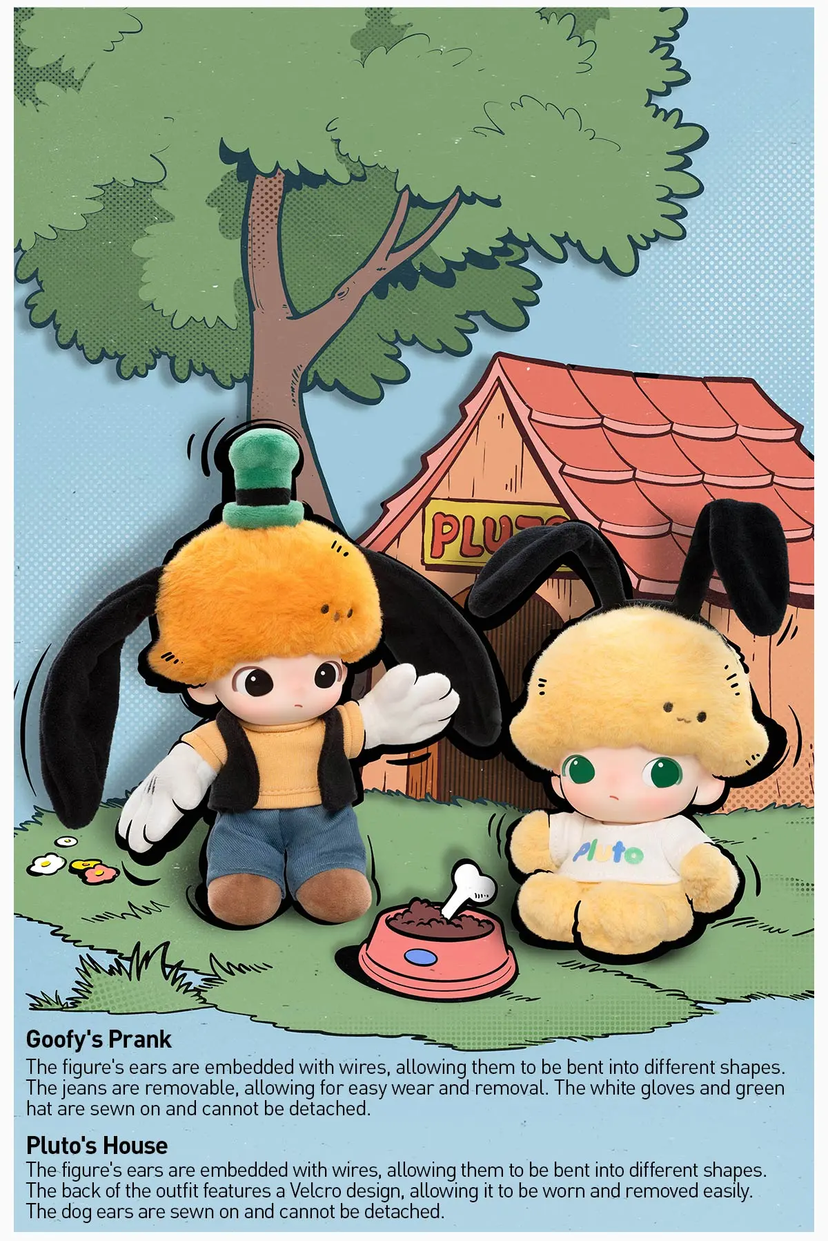 POP NOW:DIMOO WORLD × DISNEY Series-Vinyl Plush Keychain Blind Box ...