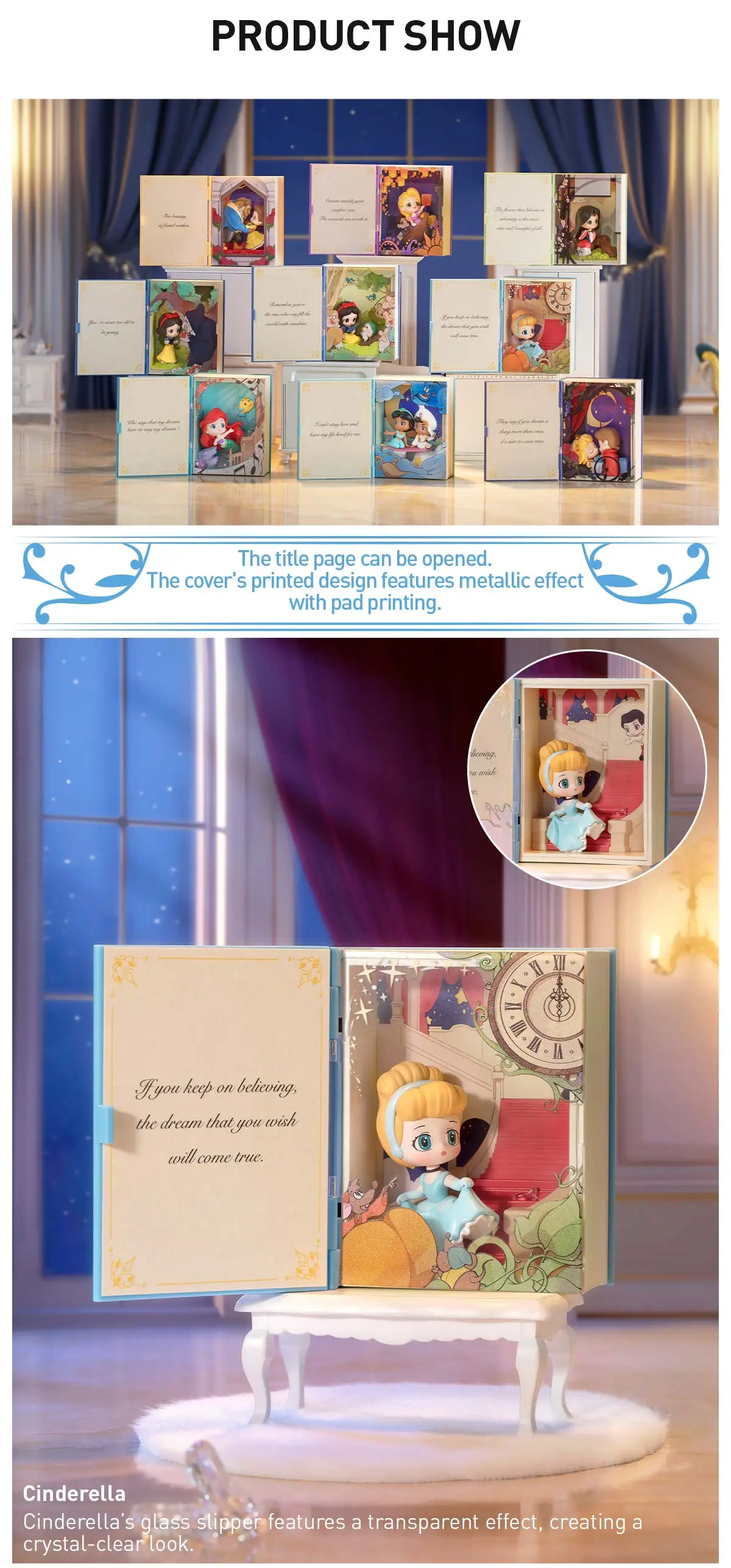 Disney Princess's Fairy Tales Series Scene Sets - POP MART (United States)