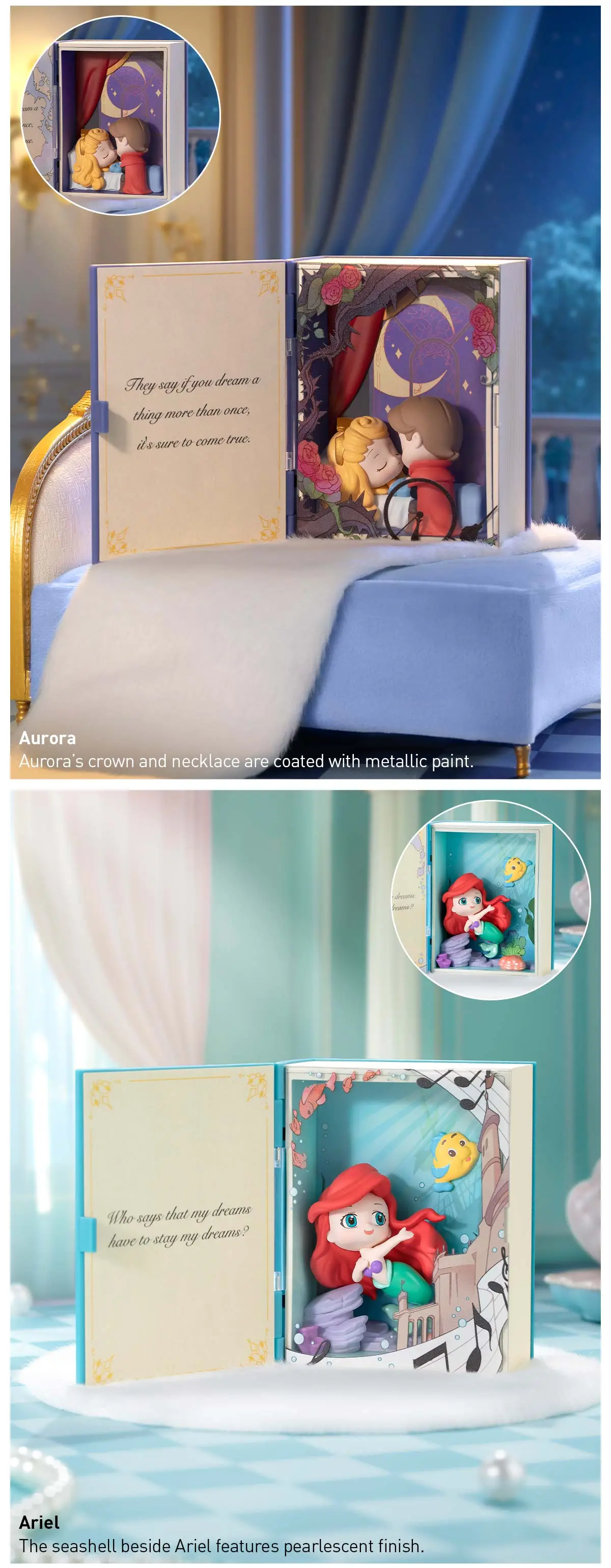 POP NOW:Disney Princess's Fairy Tales Series Scene Sets - POP MART (Canada)