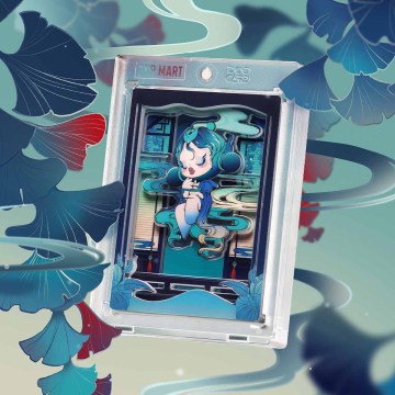 SKULLPANDA The Mirage Series Figures Art Collection Cards - POP MART ...