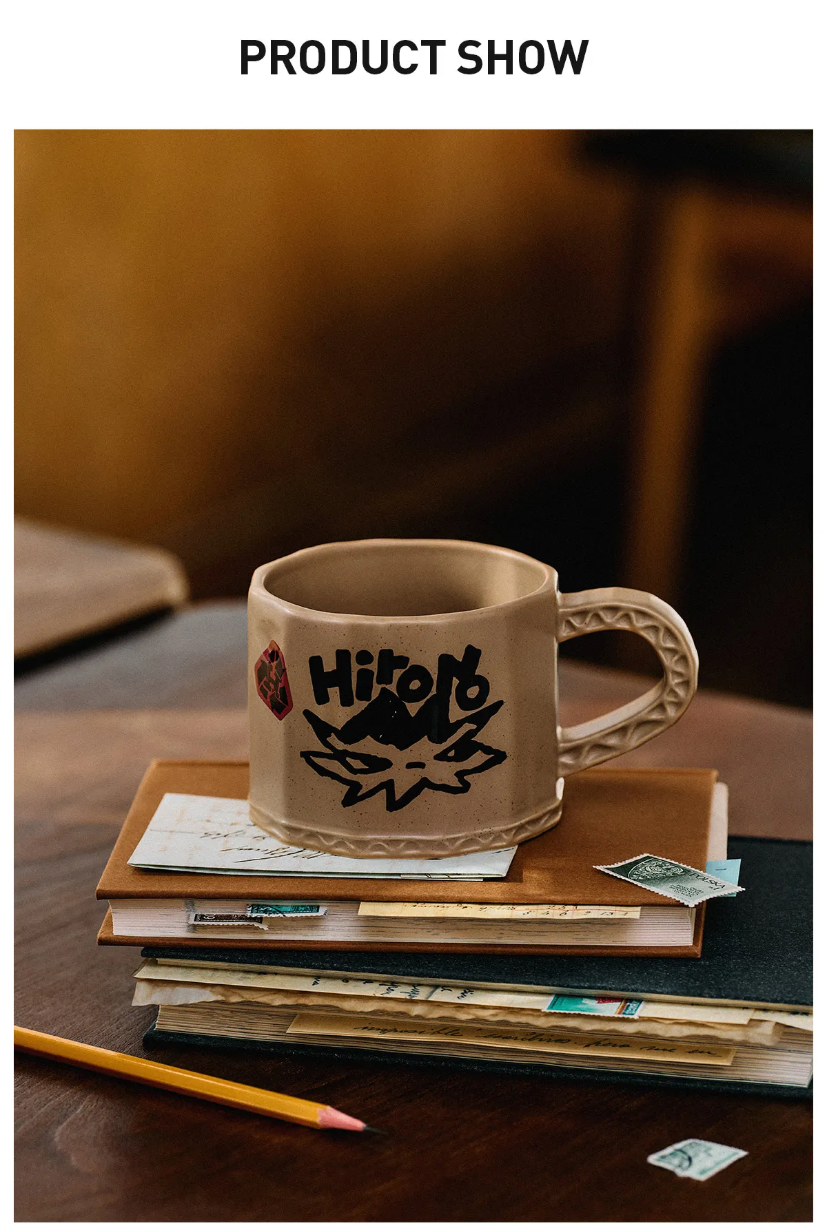 Hirono Echo Series-Paper-shelled Mug - POP MART (Canada)