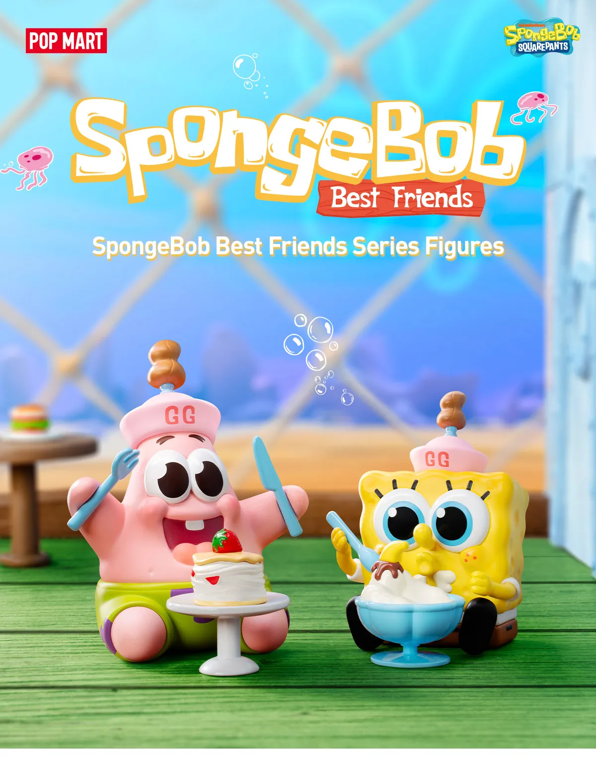 POP NOW:SpongeBob Best Friends Series Figures - POP MART (Canada)