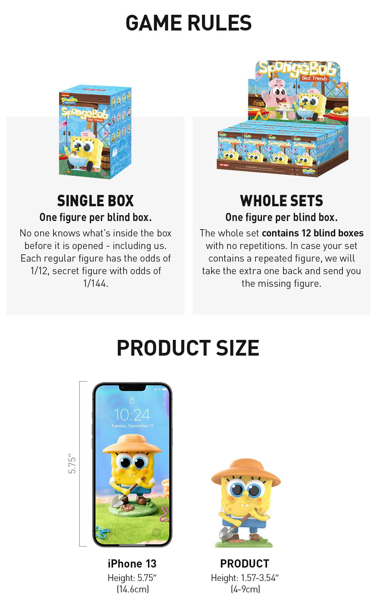 POP NOW:SpongeBob Best Friends Series Figures - POP MART (United States)