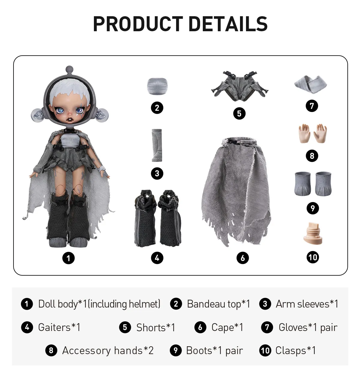 SKULLPANDA × HAMCUS 1/6 Action Figure - POP MART (United States)