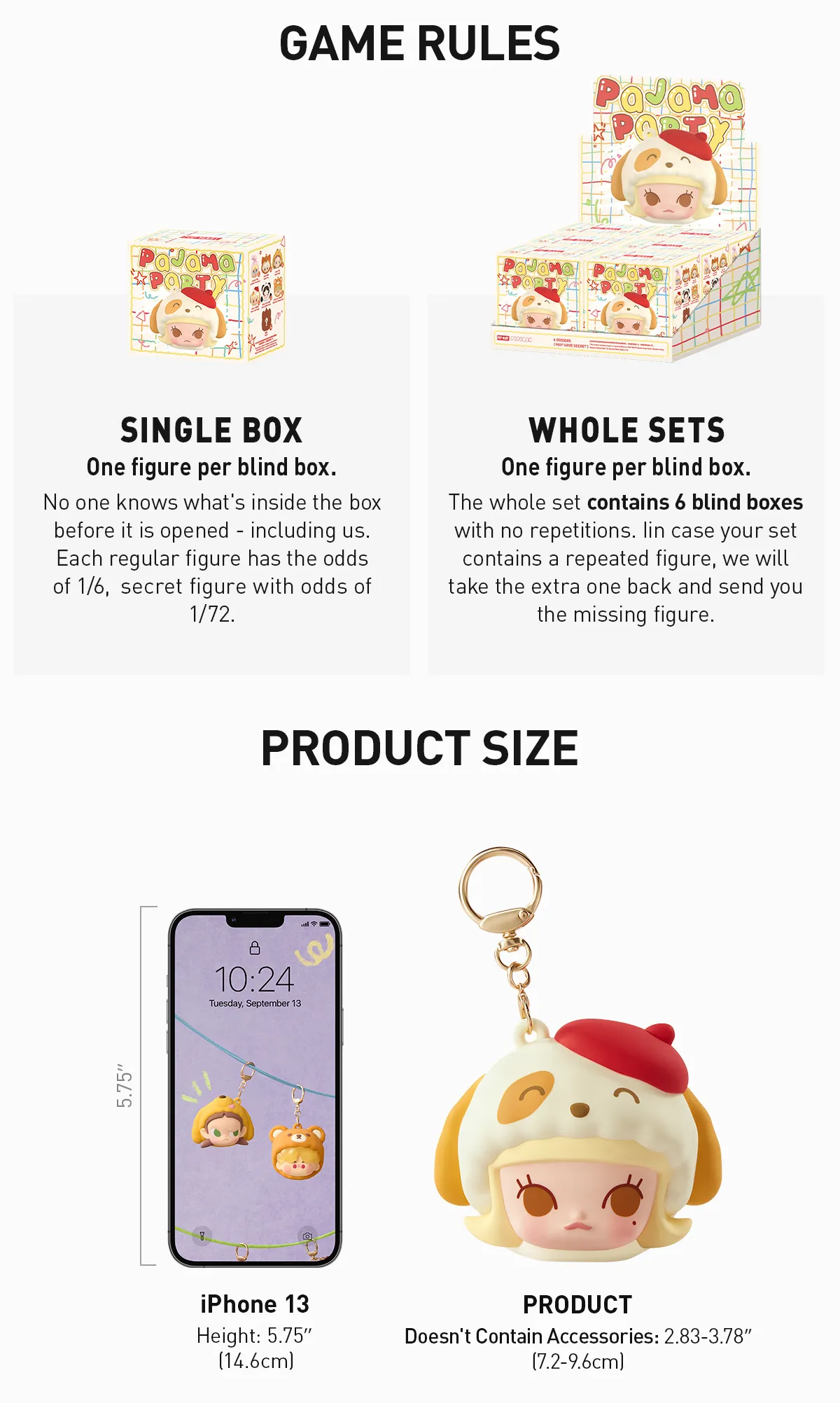 POP NOW:POP BEAN Pajama Party earphone bag - POP MART (Canada)
