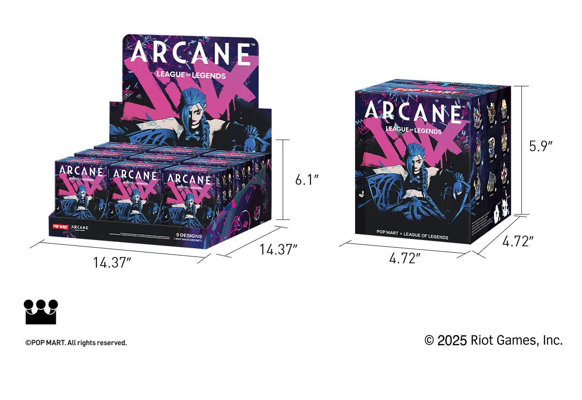 League of Legends: Arcane Series Figures - POP MART (United States)