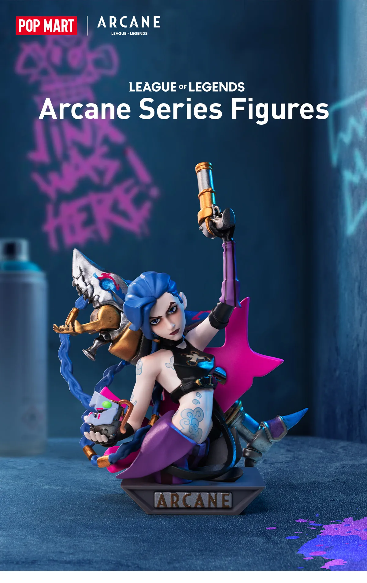 POP NOW:League of Legends: Arcane Series Figures - POP MART (Canada)