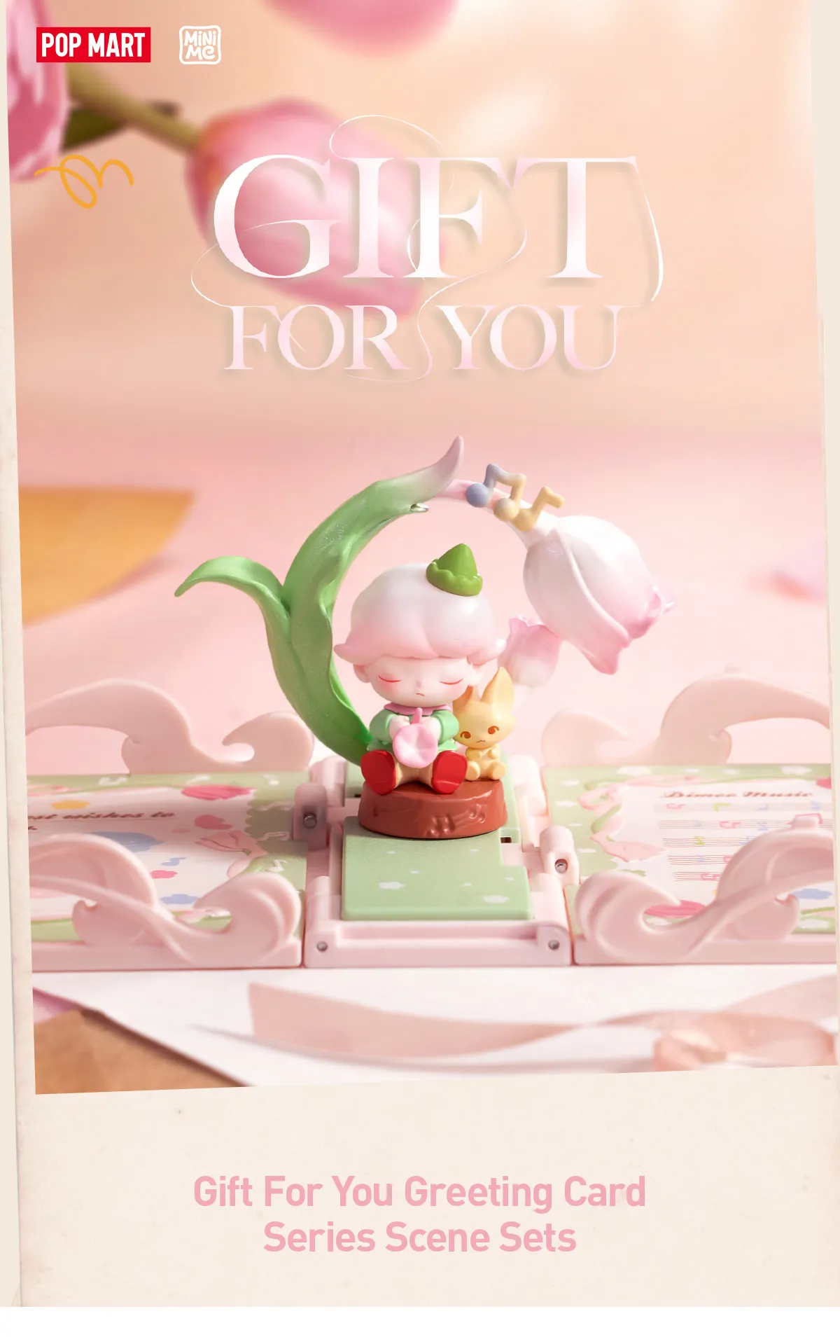 POP NOW:Gift For You Greeting Card Series Scene Sets - POP MART (Canada)