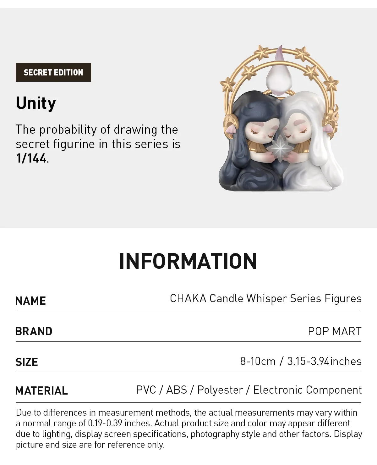 [LIVE] CHAKA Candle Whisper Series Figures - POP MART (United States)