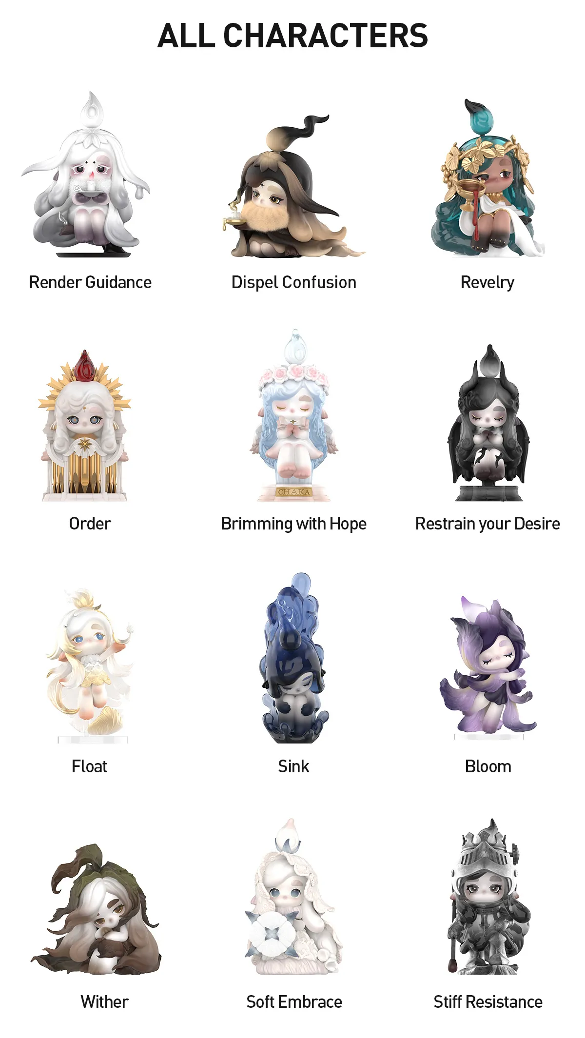 POP NOW:CHAKA Candle Whisper Series Figures - POP MART (United States)