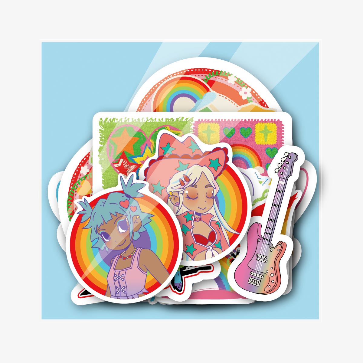 Peach Riot Rainbow Riot Series-Sticker Set - POP MART (United States)