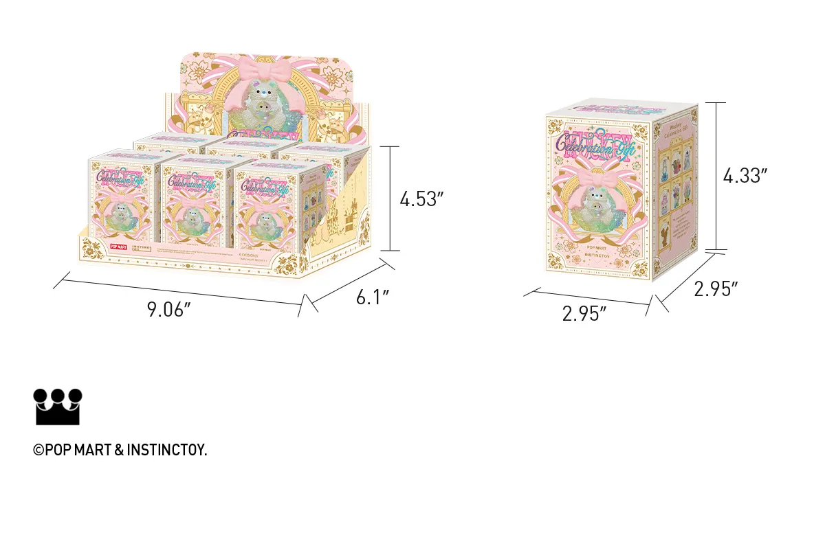 POP NOW:INSTINCTOY Muckey Celebration gift Series Figures - POP MART ...