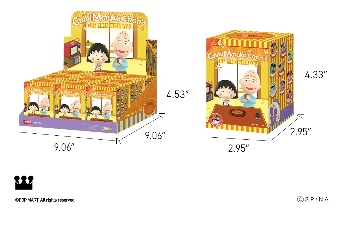 POP NOW:Chibi Maruko Chan's The Time With You Series Figures - POP MART ...
