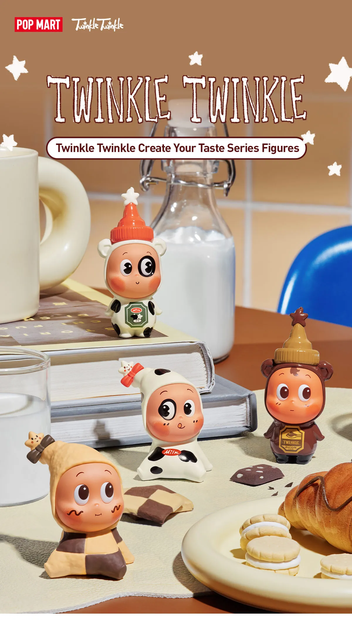 POP NOW:Twinkle Twinkle Create Your Taste Series Figures - A - POP MART ...