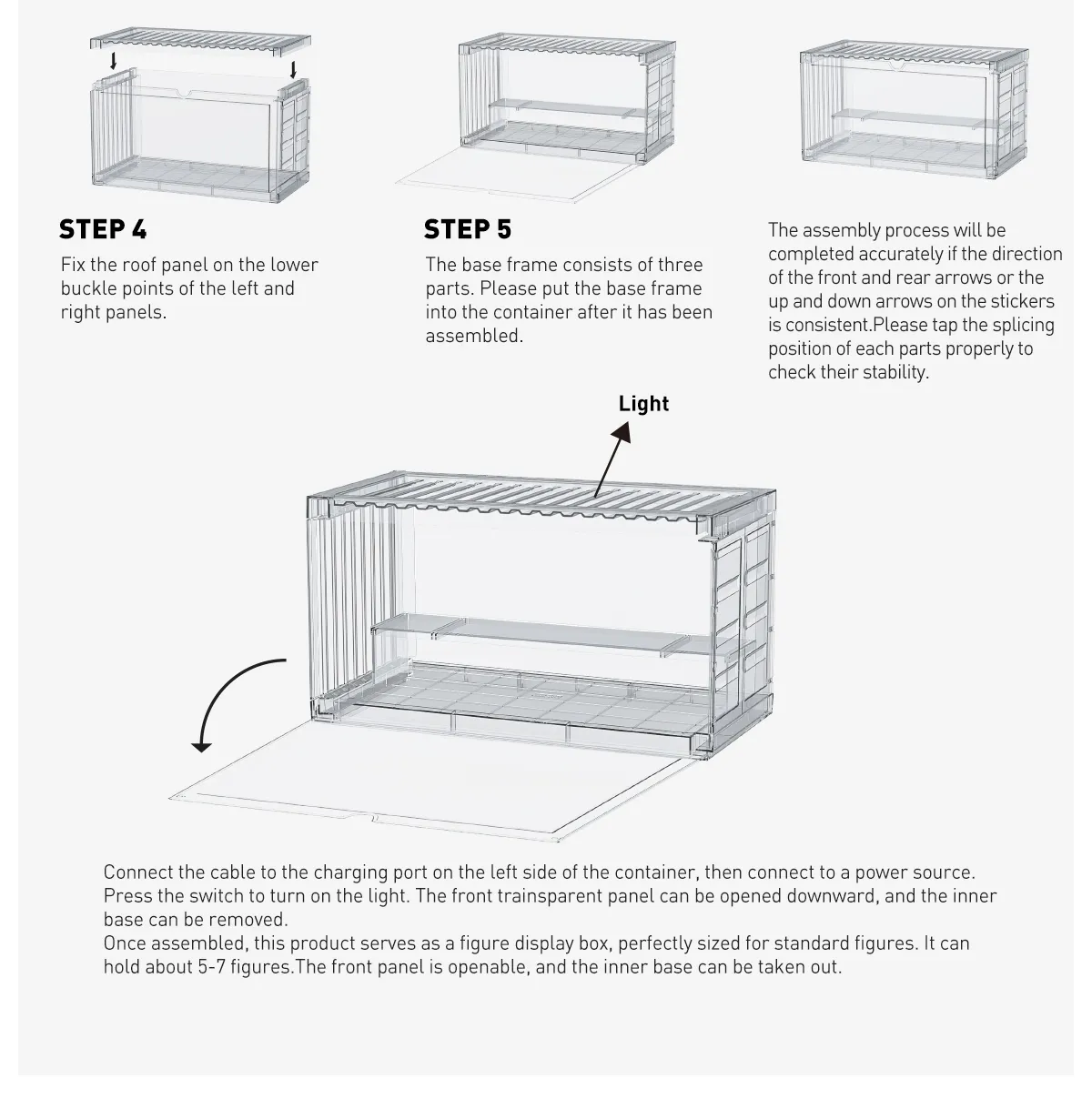 POP MART 100% Assemblable Lighted Display Container - POP MART (United ...