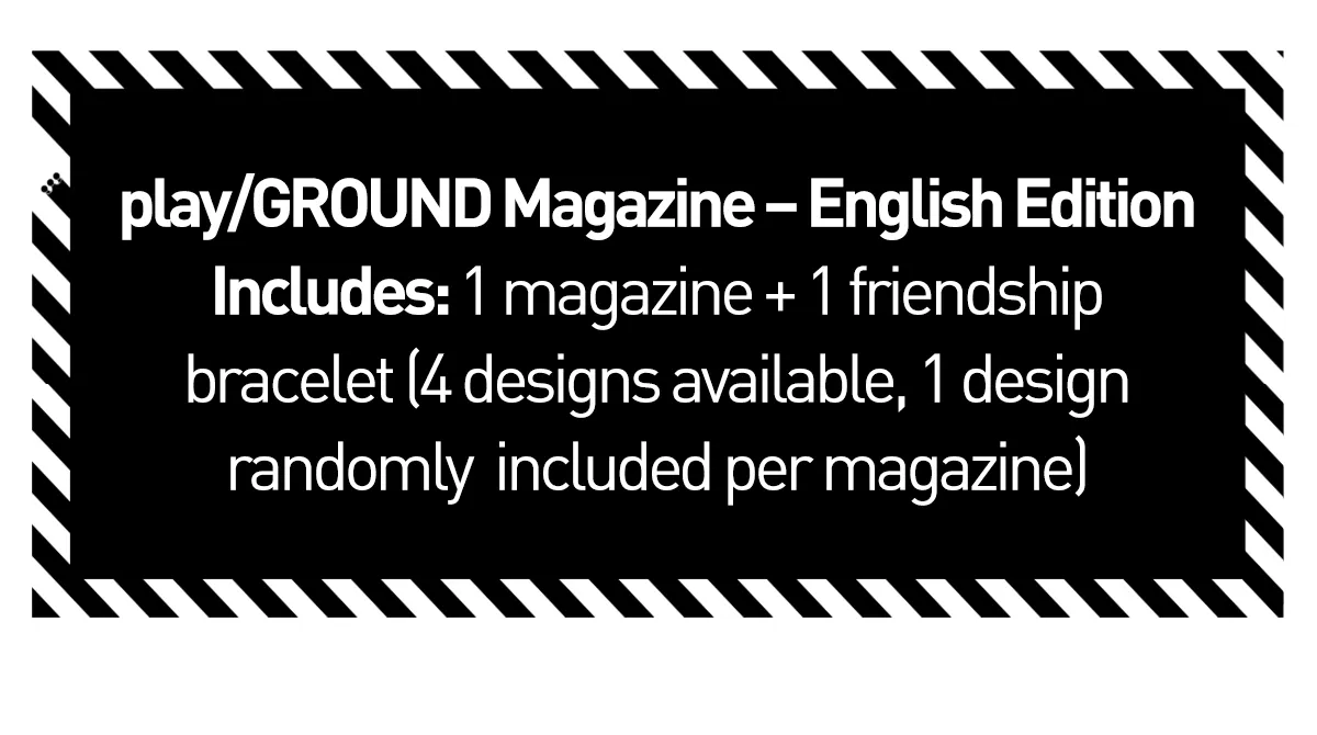 [Online Delivery Only] play/GROUND Magazine No.1, Spring/Summer 2025 ...