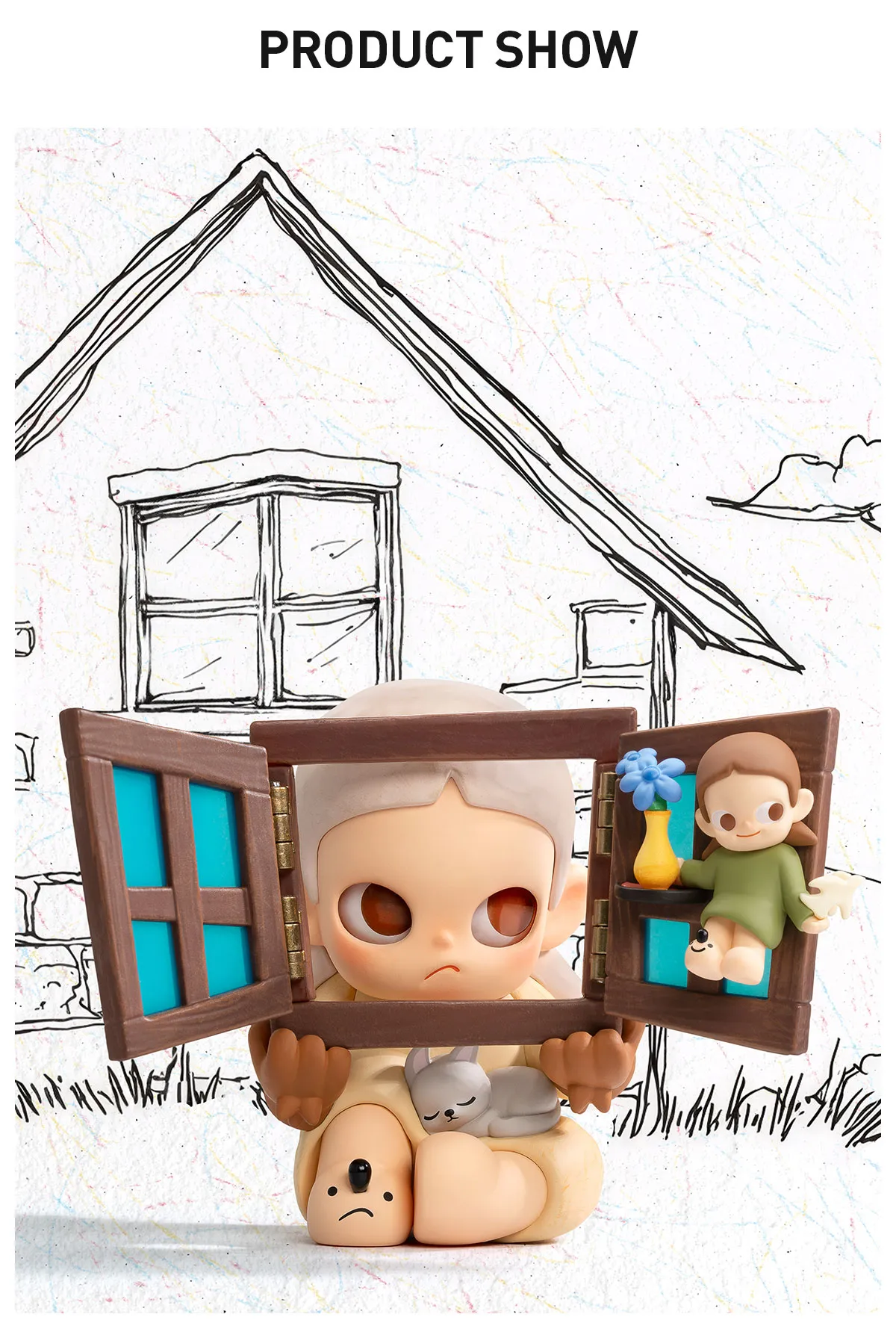 Zsiga Through Another Window Figure - POP MART (United States)