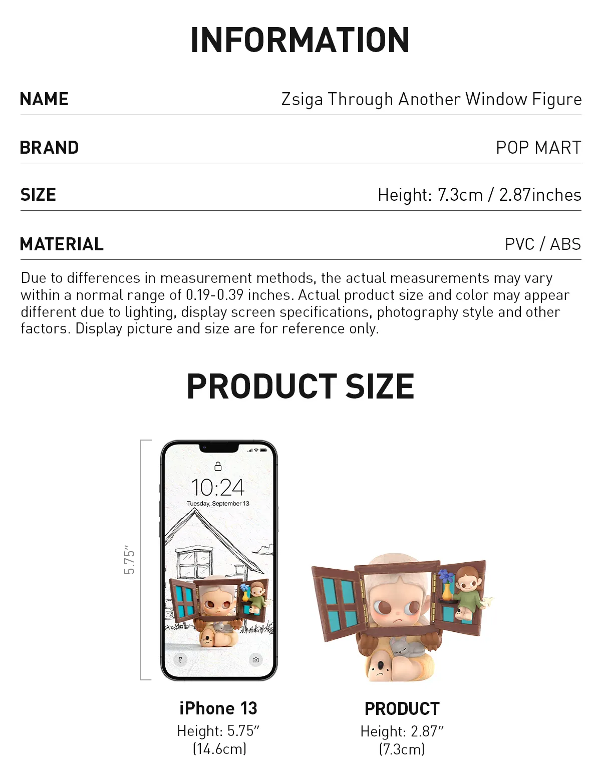 Zsiga Through Another Window Figure - POP MART (Canada)