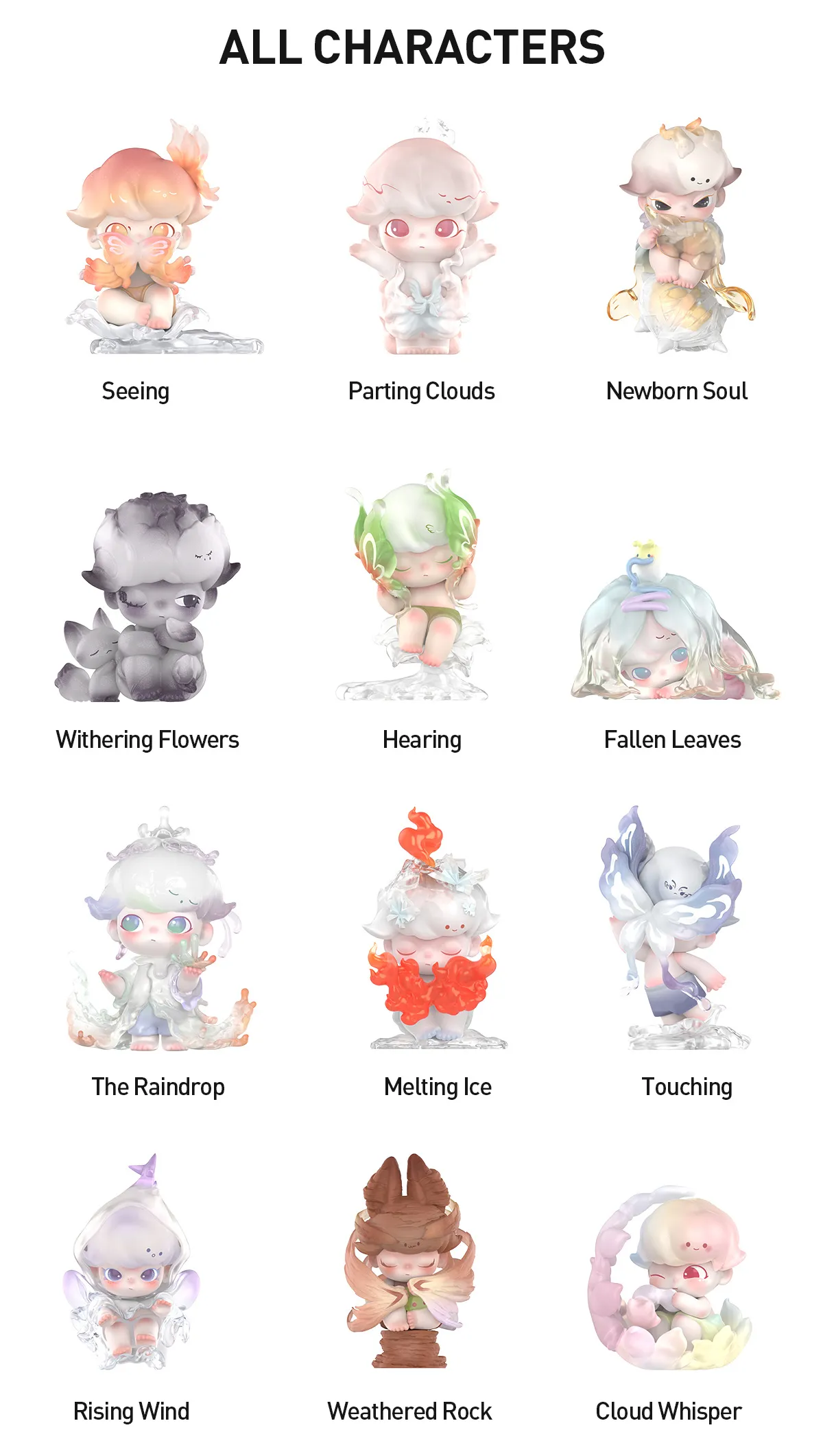 DIMOO Shapes in Nature Series Figures - POP MART (United States)