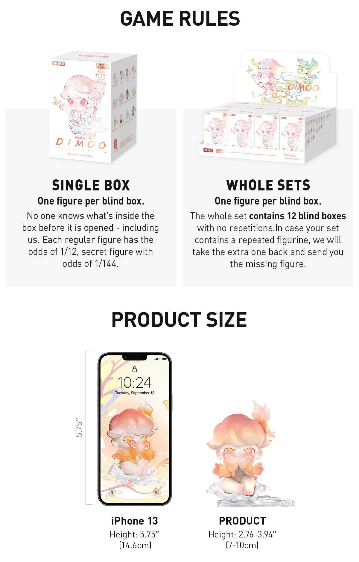 DIMOO Shapes in Nature Series Figures - POP MART (United States)