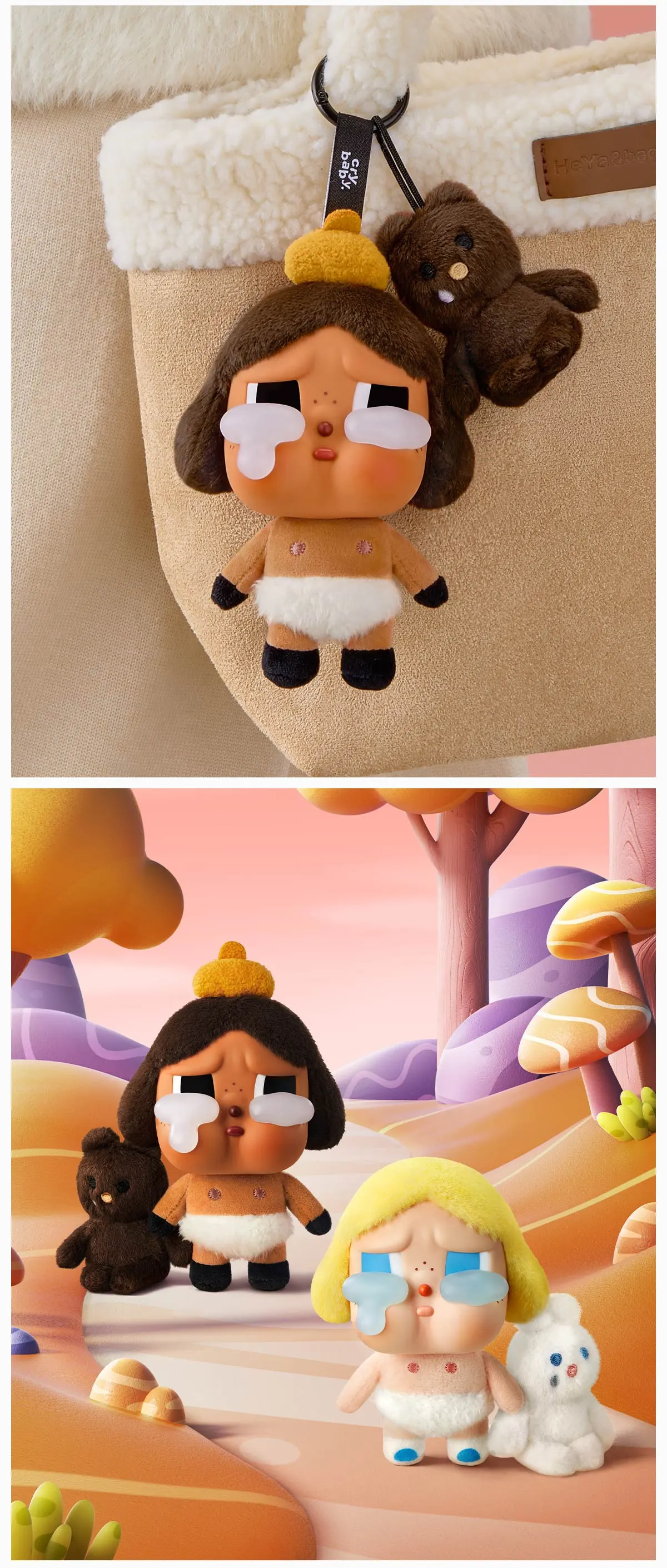 CRYBABY Crying Again Series-Vinyl Face Plush Blind Box - POP MART (Canada)