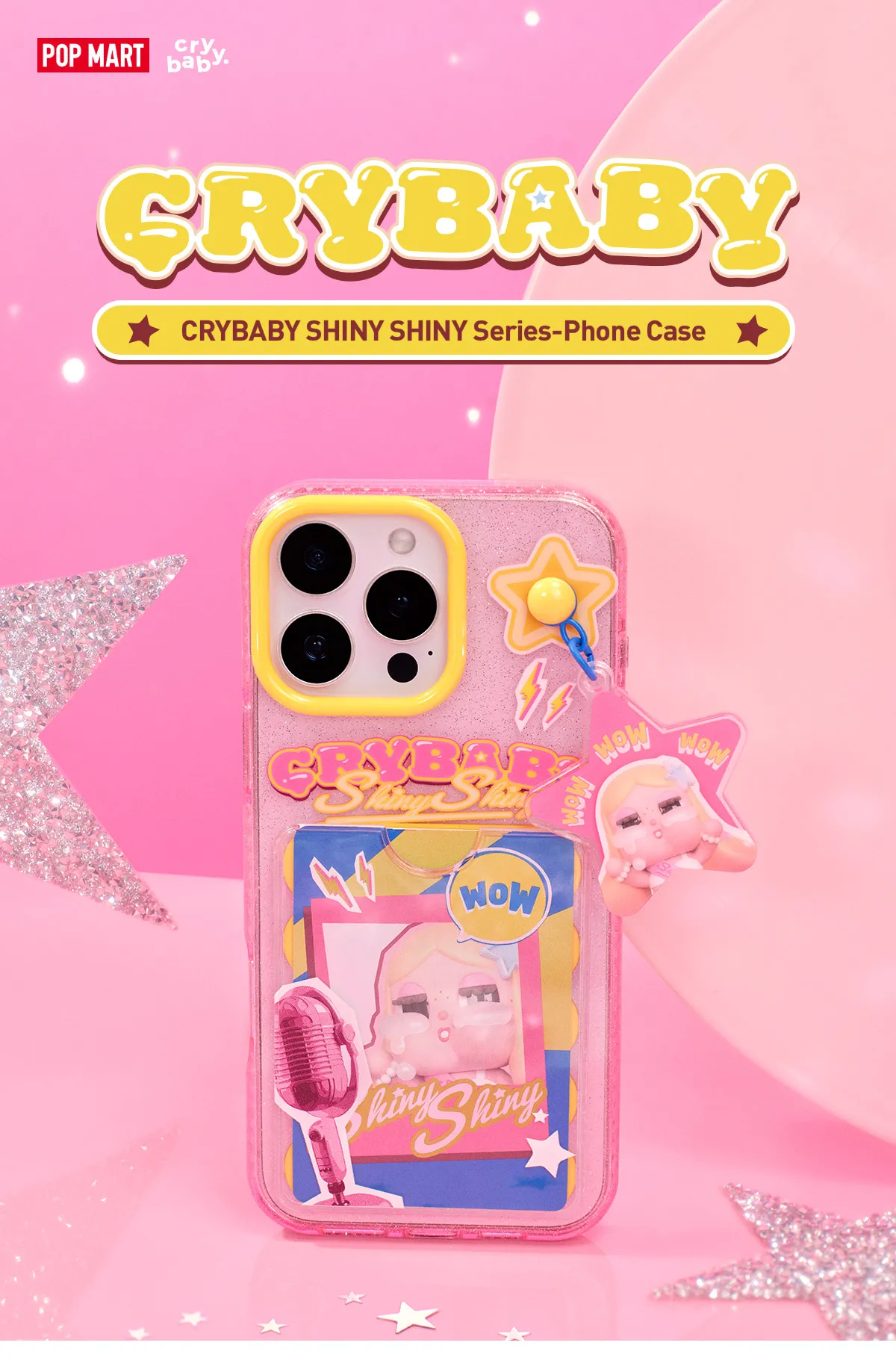 CRYBABY SHINY SHINY Series-Phone Case - POP MART (United States)