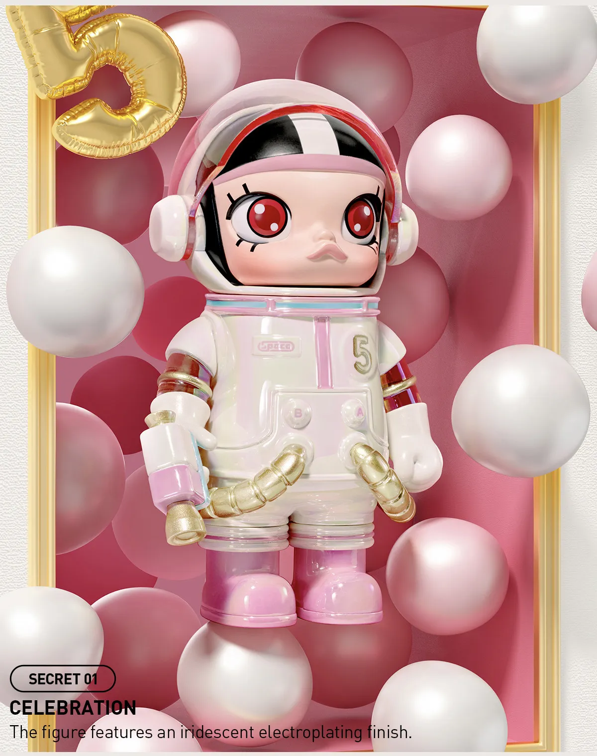 POP NOW:MEGA SPACE MOLLY 100% Series4 - POP MART (United States)