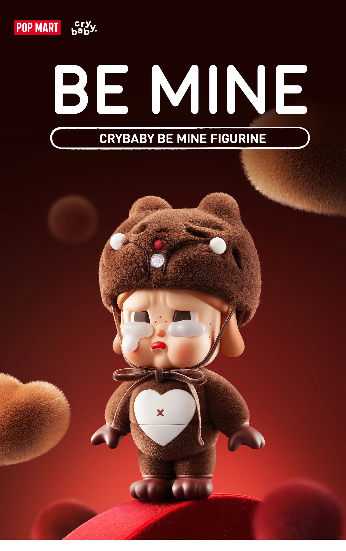 CRYBABY BE MINE FIGURINE - POP MART (United States)