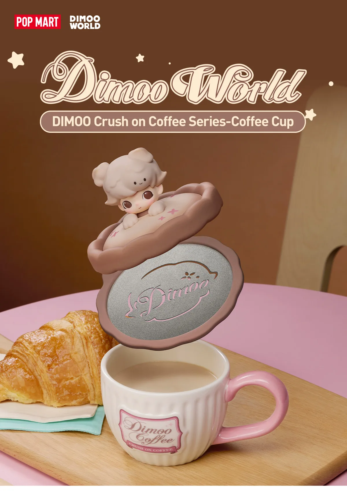 DIMOO-Crush On Coffee Series-Coffee Cup - POP MART (United States)