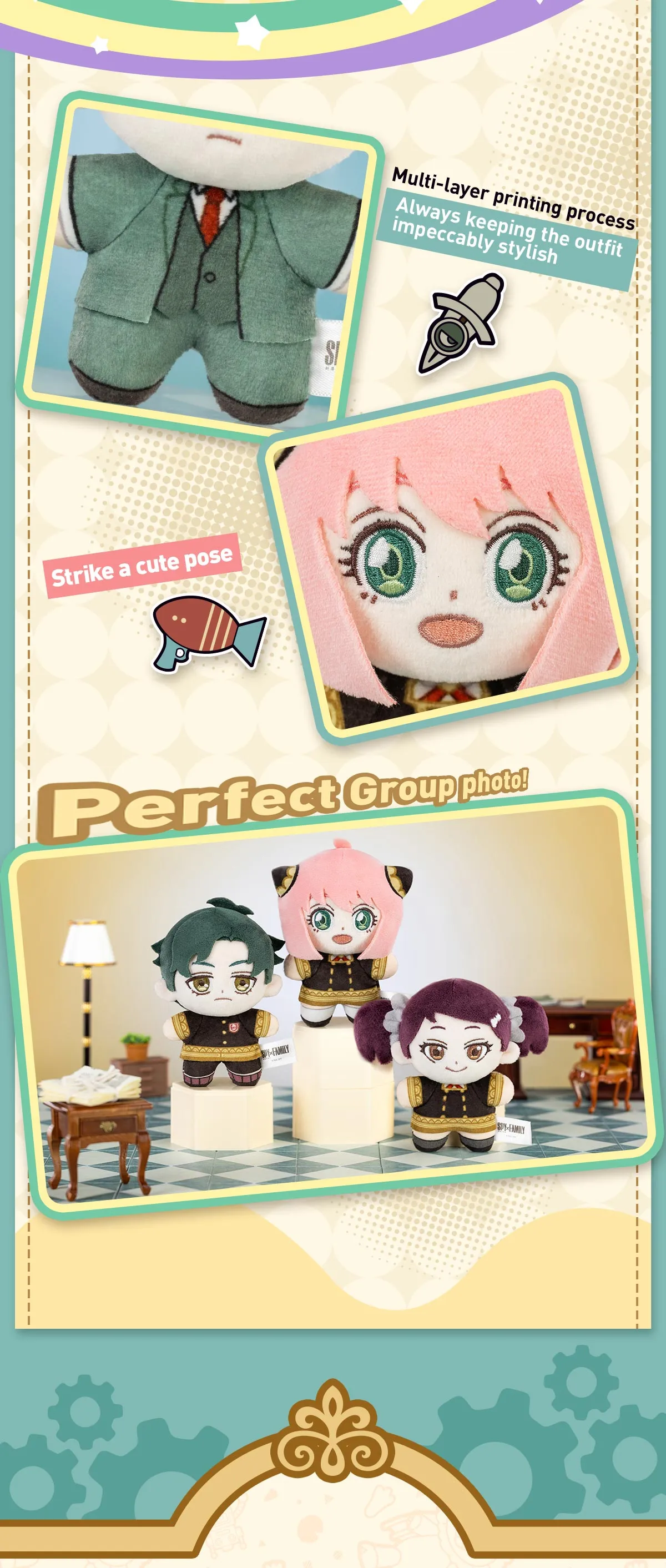 SPY × FAMILY Character Series Plush Blind Box - POP MART (United States)