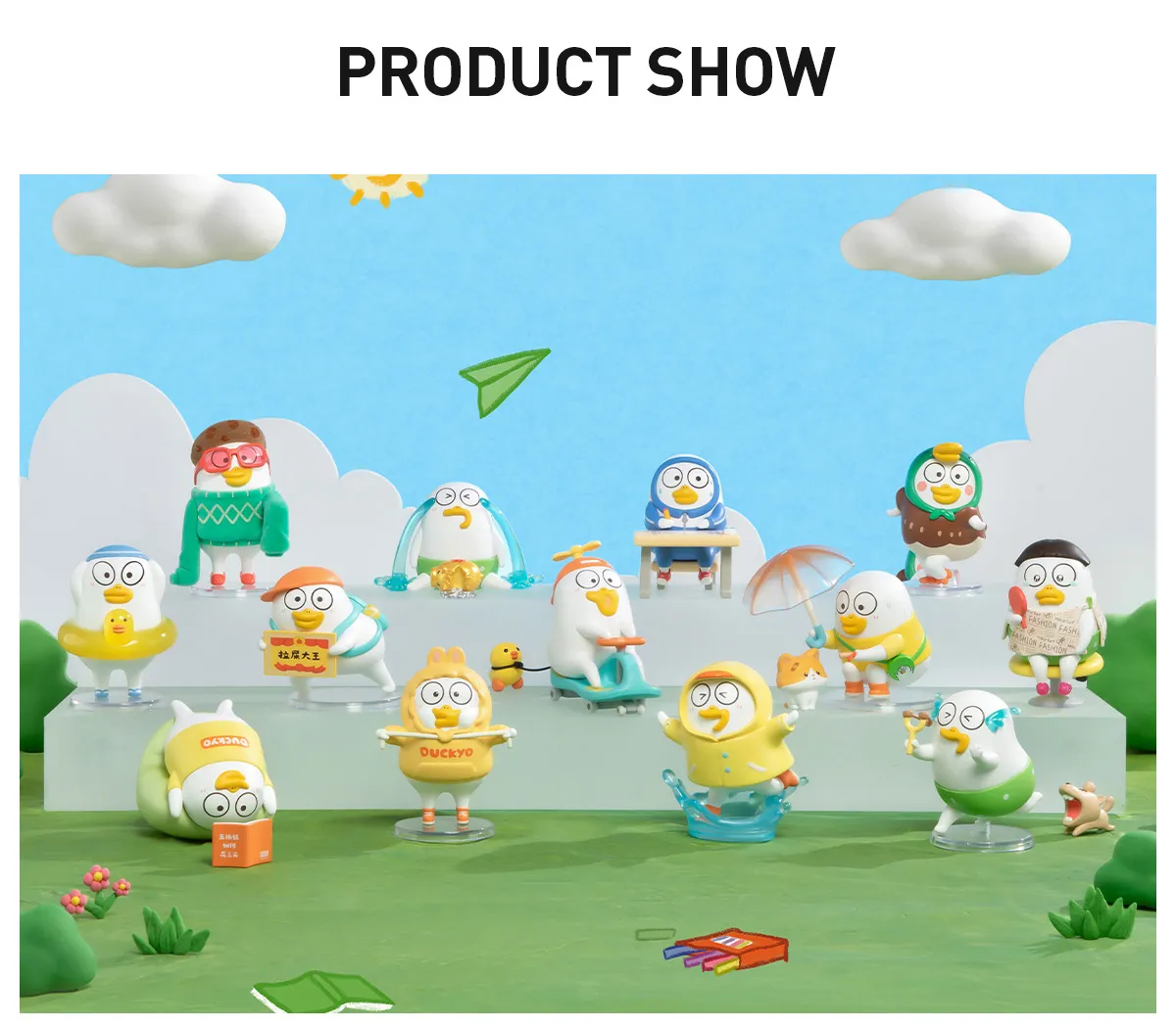 Duckyo Never Grows Up Series Figures - POP MART (United States)