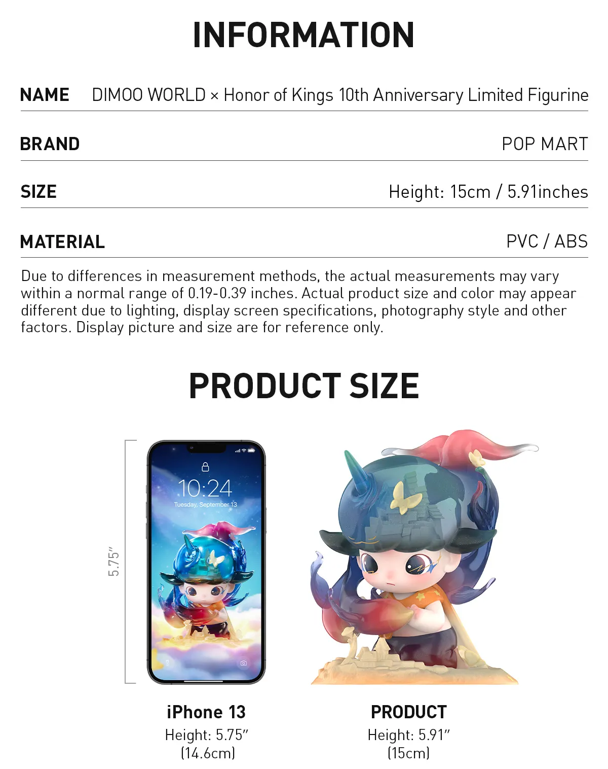DIMOO WORLD × Honor of Kings 10th Anniversary Limited Figurine - POP ...