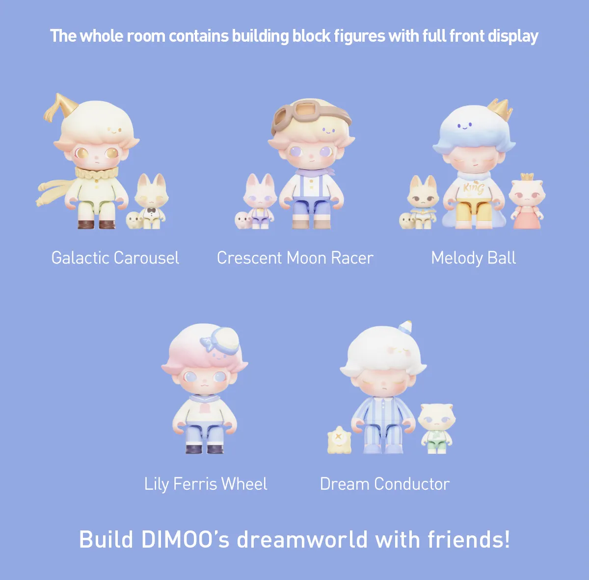 DIMOO Dream Melody Series Blocks - POP MART (Canada)