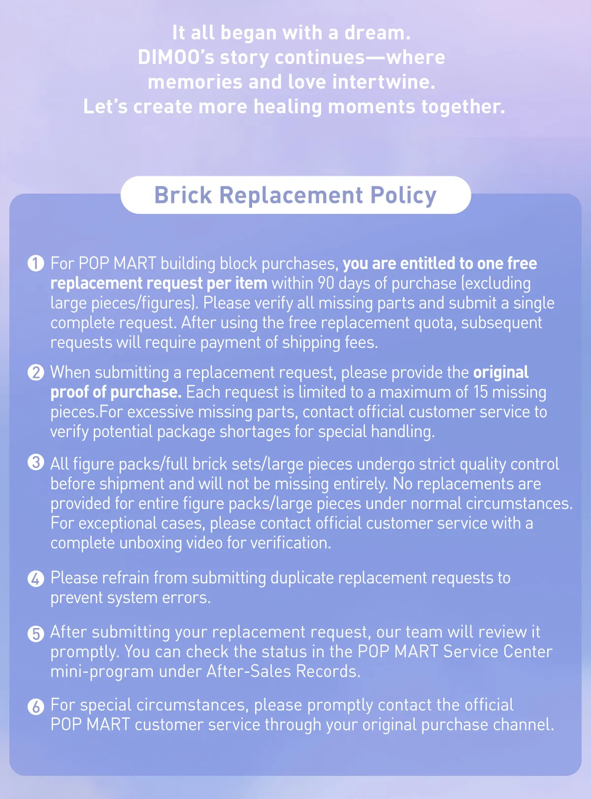 DIMOO Dream Melody Series Blocks - POP MART (United States)