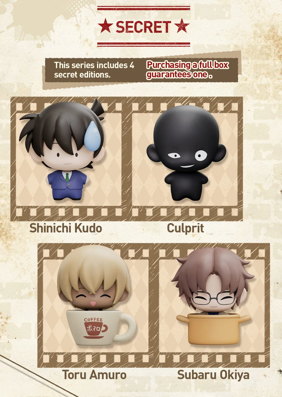 Detective Conan-Super Mini Figure - POP MART (Mexico)