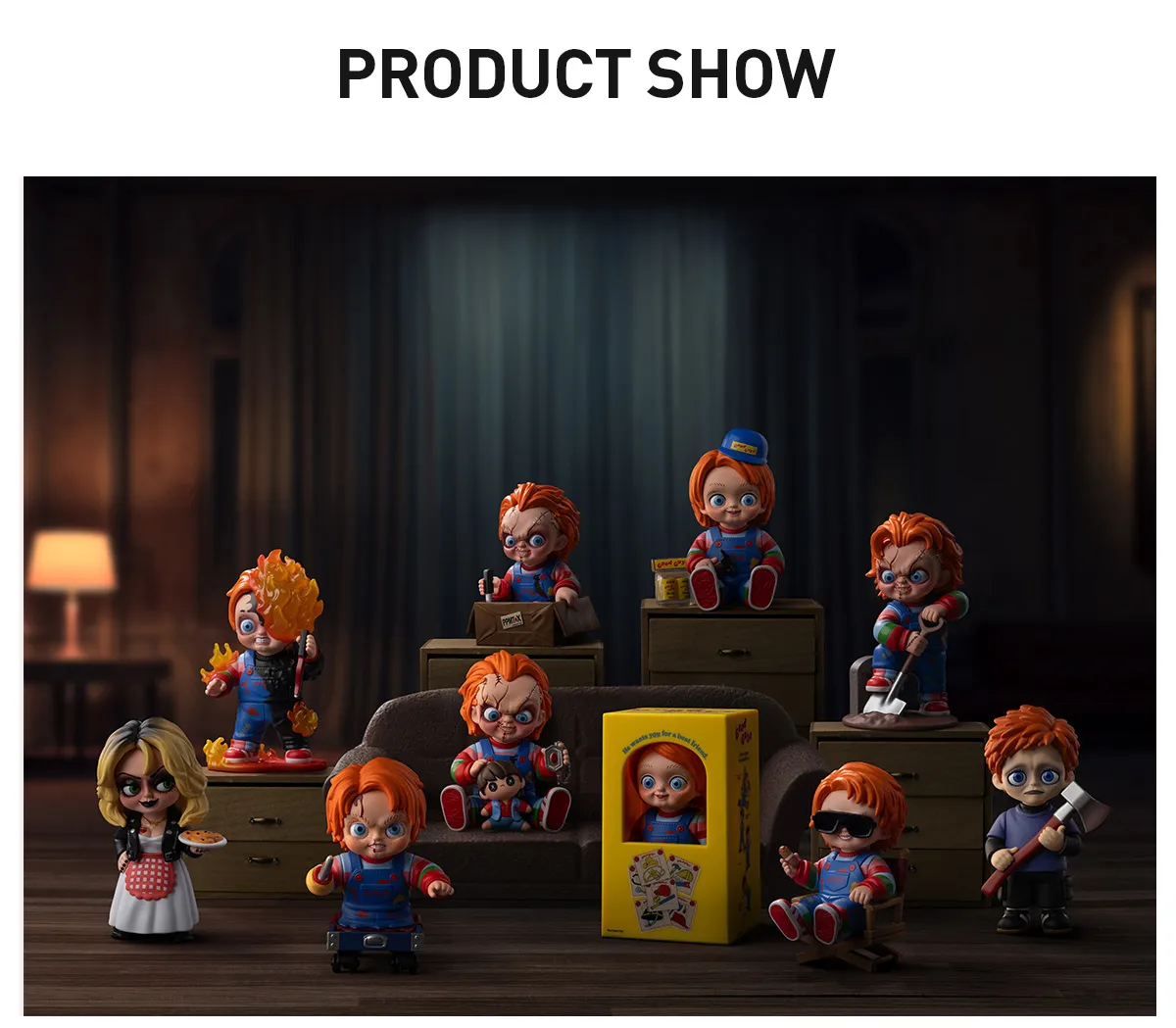 POP NOW:Chucky Franchise Series Figures - POP MART (United States)