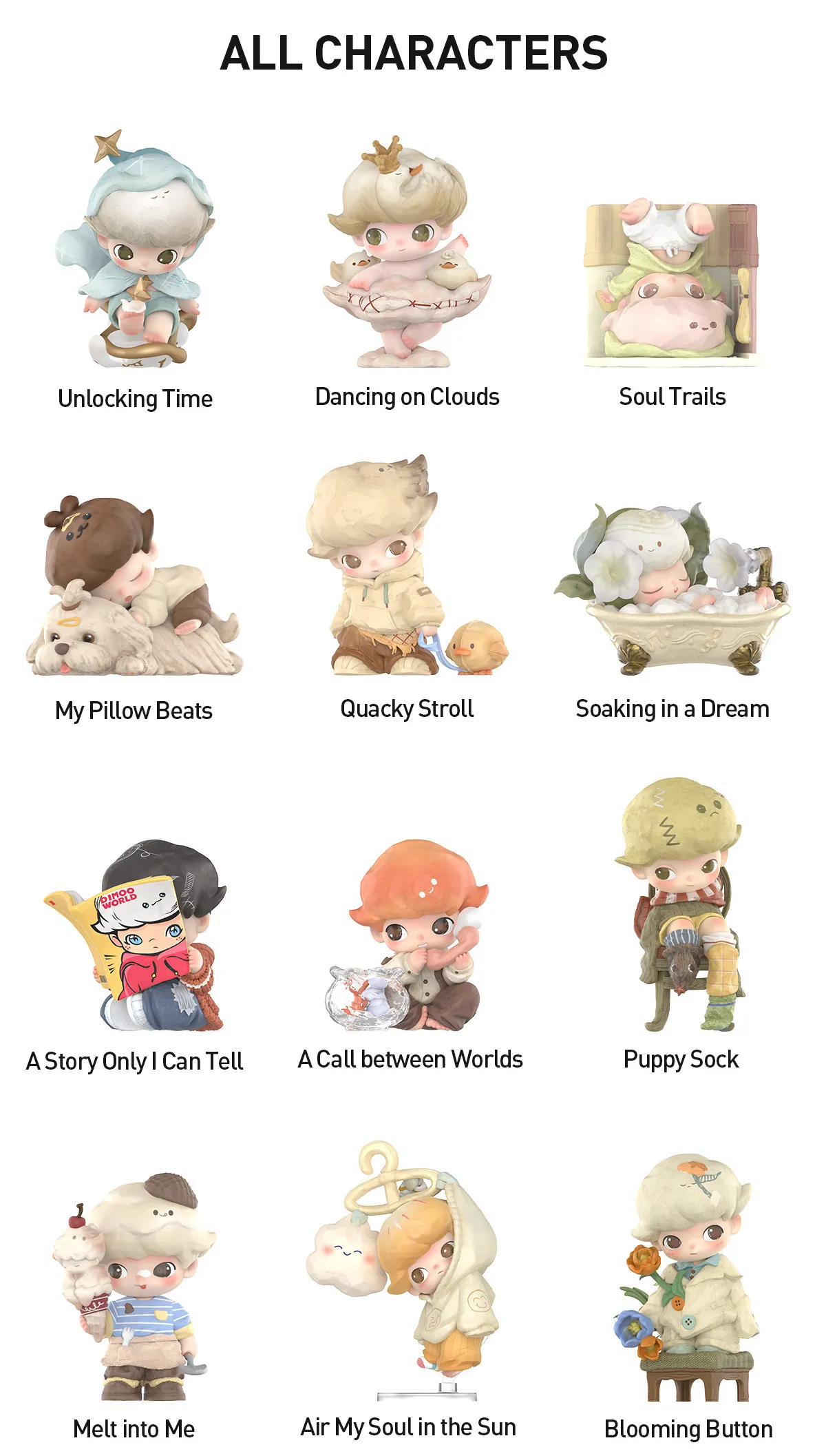 POP NOW:DIMOO The Missing Day Series Figures - POP MART (United States)