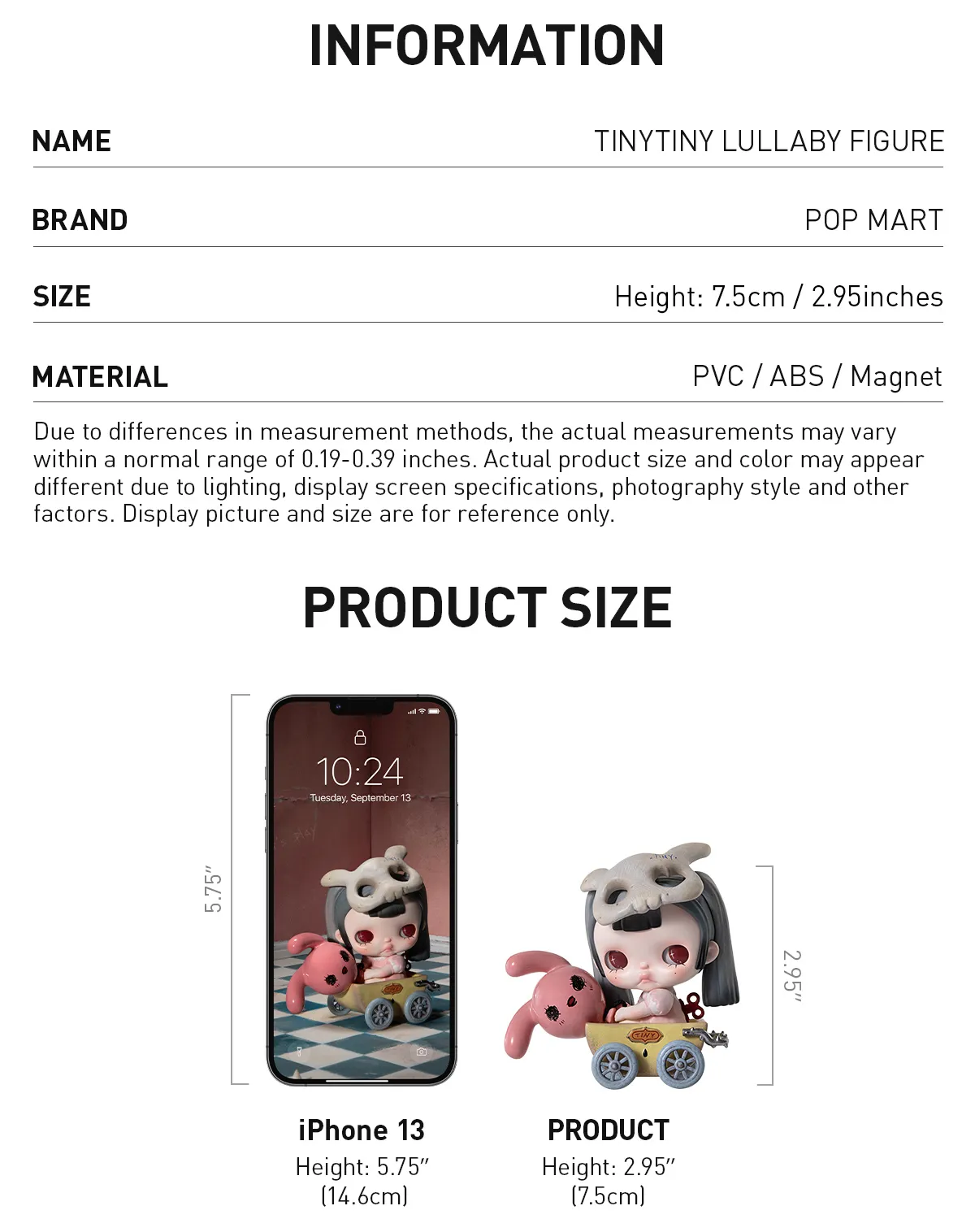 TINYTINY LULLABY FIGURE - POP MART (Mexico)