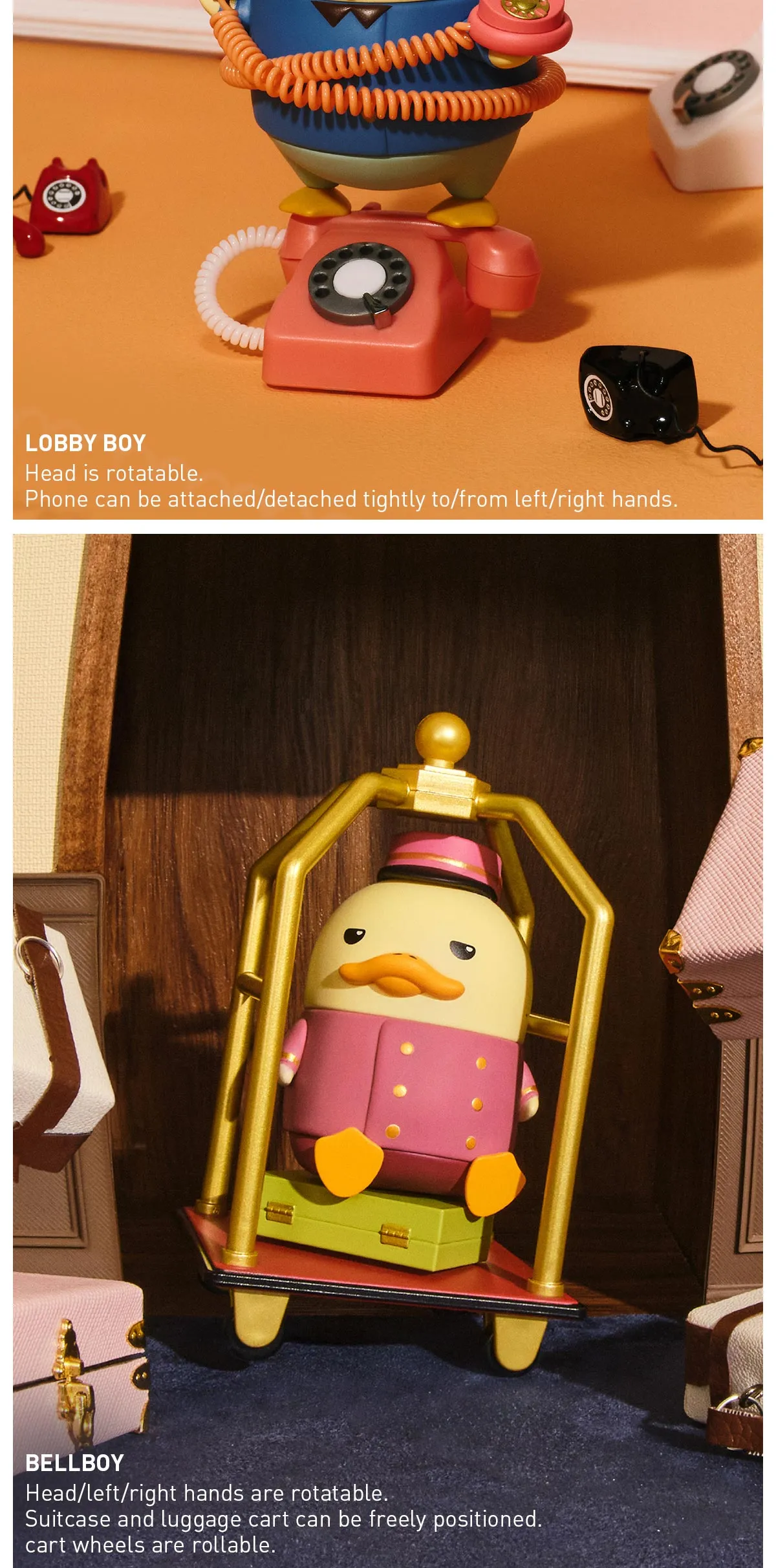 POP NOW:The Grand DUCKOO Hotel Series Figures - POP MART (United States)