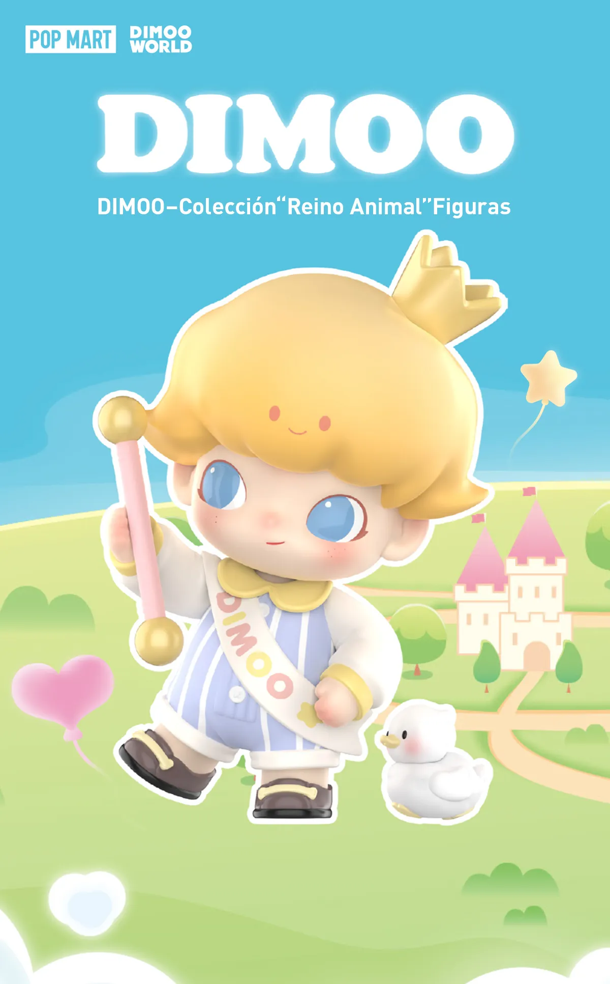 DIMOO – Colección “Reino Animal” Figuras - POP MART (Mexico)