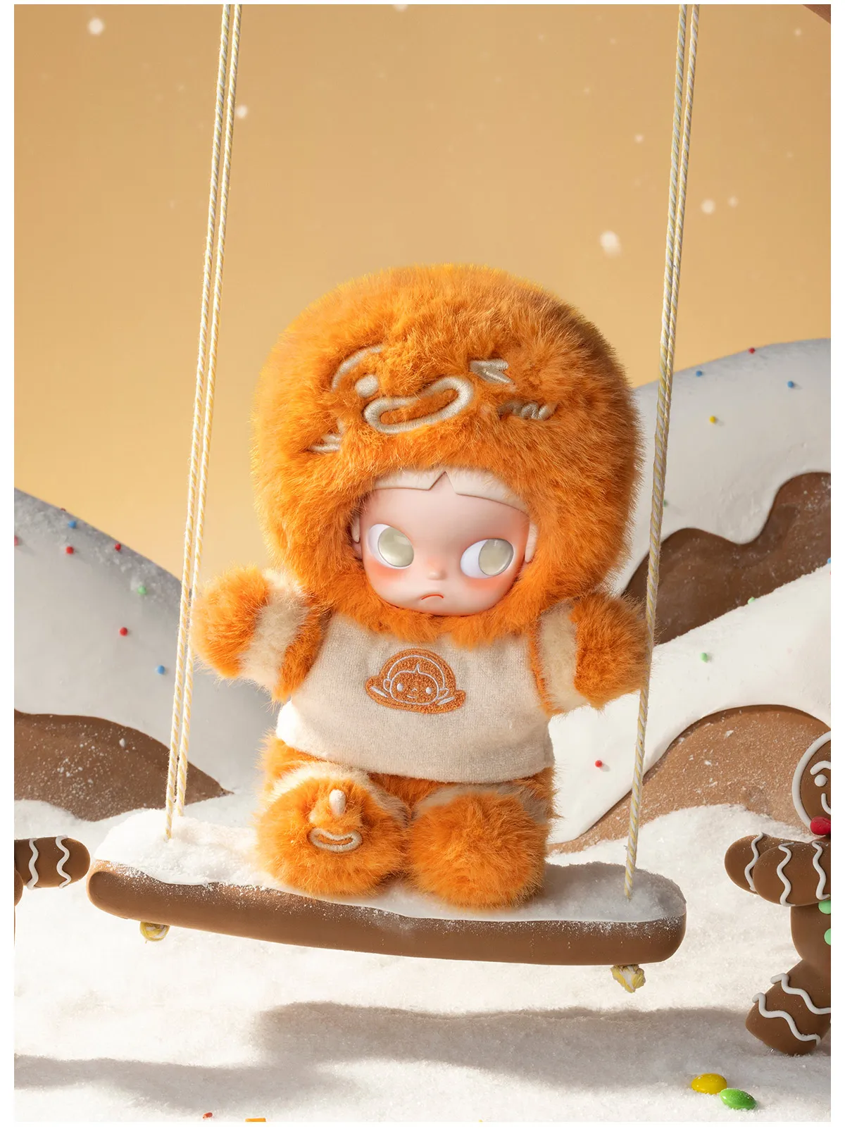 Zsiga Gingerbread Man 1/8 Action Figure - POP MART (United States)