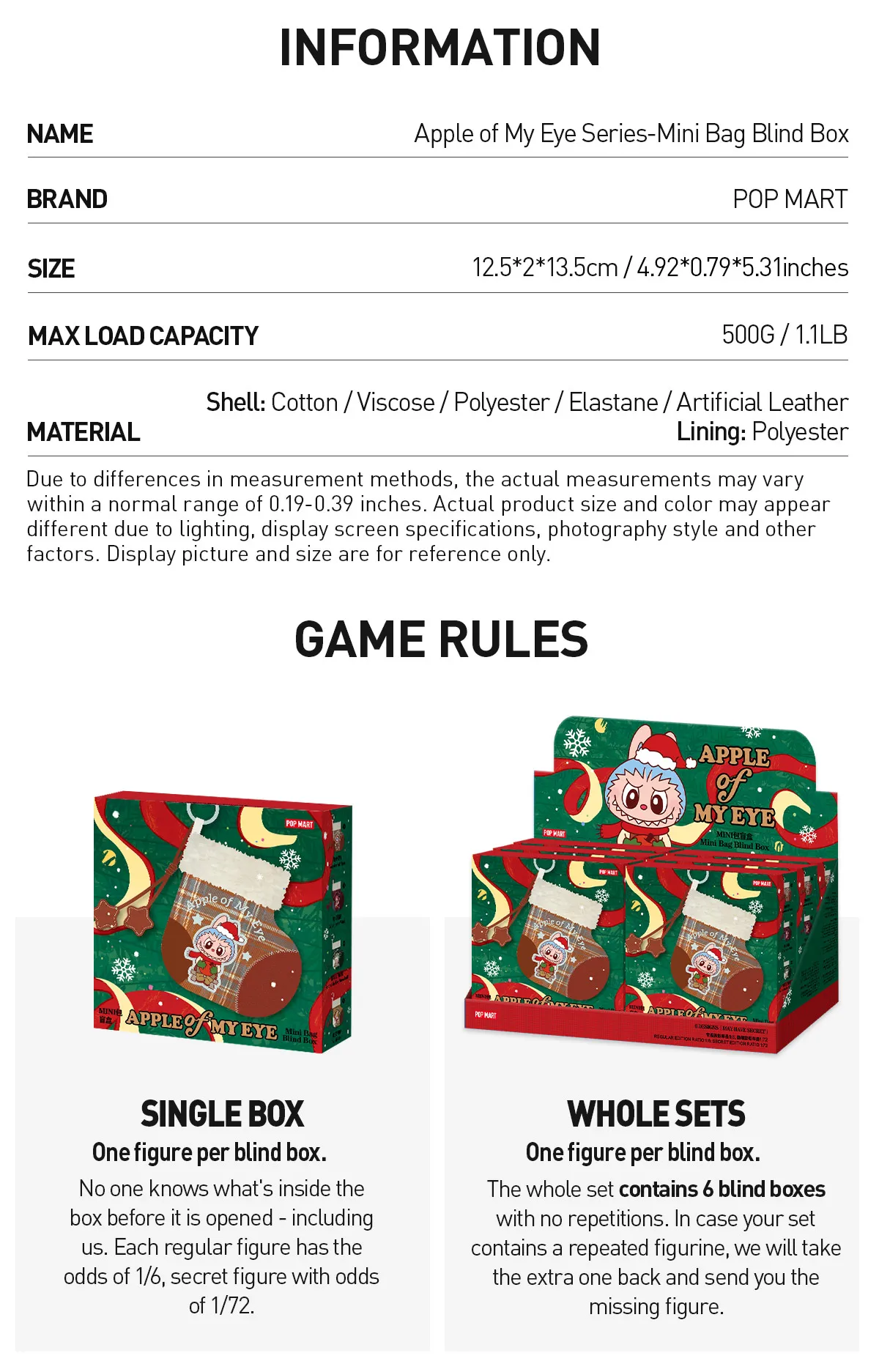 POP NOW:Apple of My Eye Series-Mini Bag Blind Box - POP MART (United ...