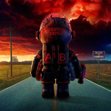 MEGA SPACE MOLLY 1000% Stranger Things - POP MART (United States)