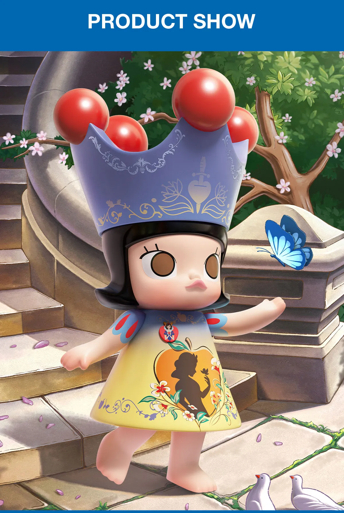 MEGA ROYAL MOLLY 1000% Snow White - POP MART (United States)