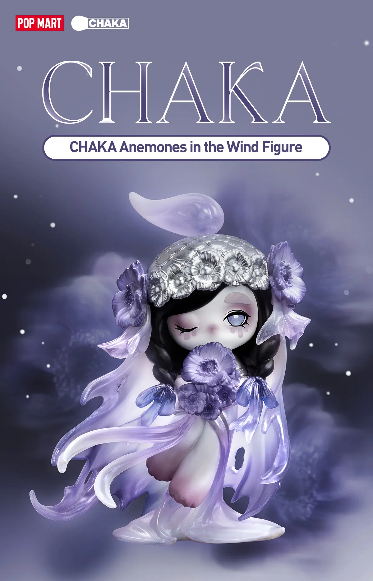 CHAKA Anemones in the Wind Figure - POP MART (United States)